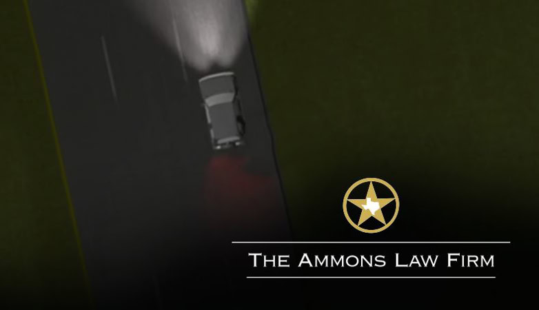 Top View of a SUV Rollover Accident Animation - The Ammons Law Firm LLP